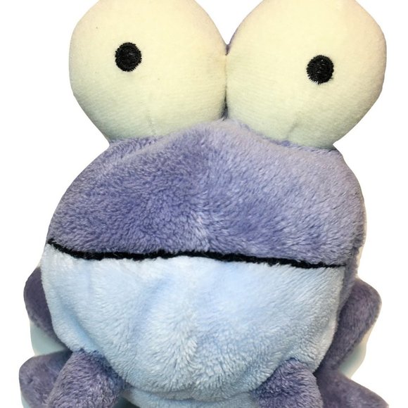Gund | Toys | Rare Htf Gund Purple Frog Plush Beanie 5in | Poshmark